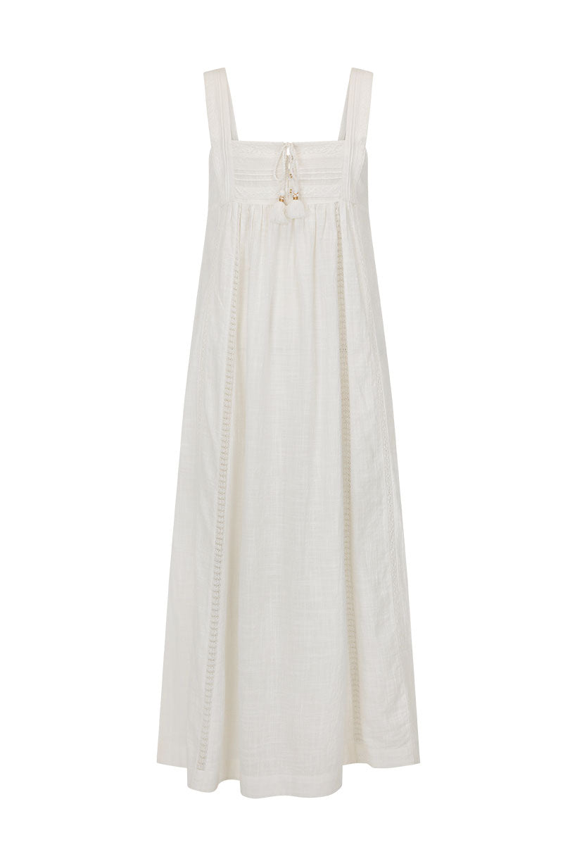 Stevie Lace Midi Dress – SPELL
