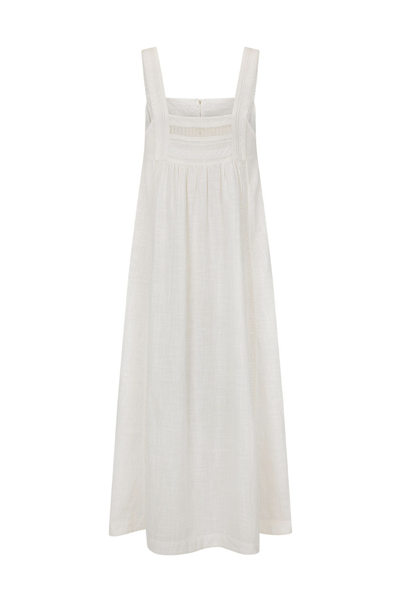 Stevie Lace Midi Dress – SPELL